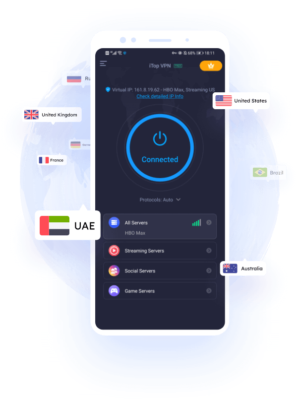 Download Best Free VPN for Android | iTop VPN